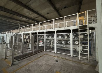 3 layers BRUCKNER BOPP / BOPET extrusion machine // BOPP BOPET // Film ...