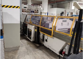 ELBA SA9011HS Saldatrice per sacchetti Patch handles // Film bag making ...