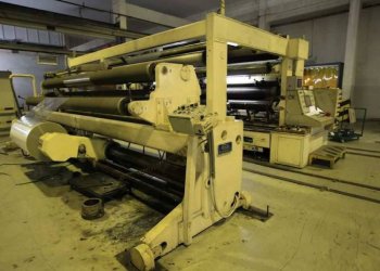 1 couches BRUCKNER - CELLIER Machine de extrusion de film BOPP / BOPET // BOPP BOPET // Film ...