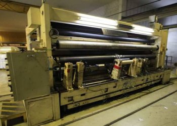 1 couches BRUCKNER - CELLIER Machine de extrusion de film BOPP / BOPET // BOPP BOPET // Film ...