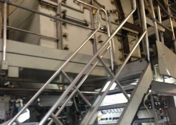 CERUTTI 960 Gravure printing machine 10 colors // Rotogravure ...