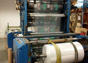 CMF MINCEM RGR 706 flexographic printing machine 6 colors // Flexo CI ...