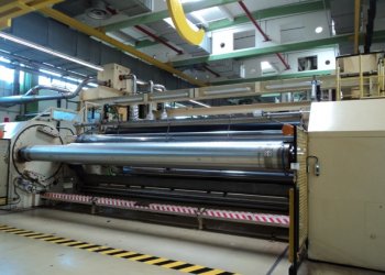 3 layers DORNIER BOPP / BOPET extrusion machine // BOPP BOPET // Film ...