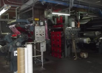 CERUTTI 48 R Rotogravure press 9 colors // Rotogravure // Printing ...