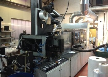 LEMO INTERMAT 850 Bag making machine Wicketers // Film bag making ...